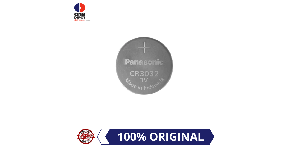 Panasonic Coin Lithium CR3032 Battery | One Depot Distributors