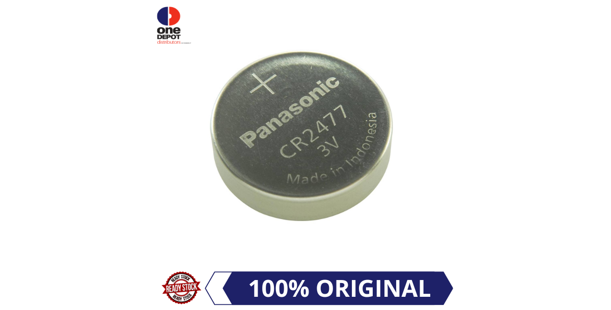 Panasonic Coin Lithium CR2477 Battery | One Depot Distributors
